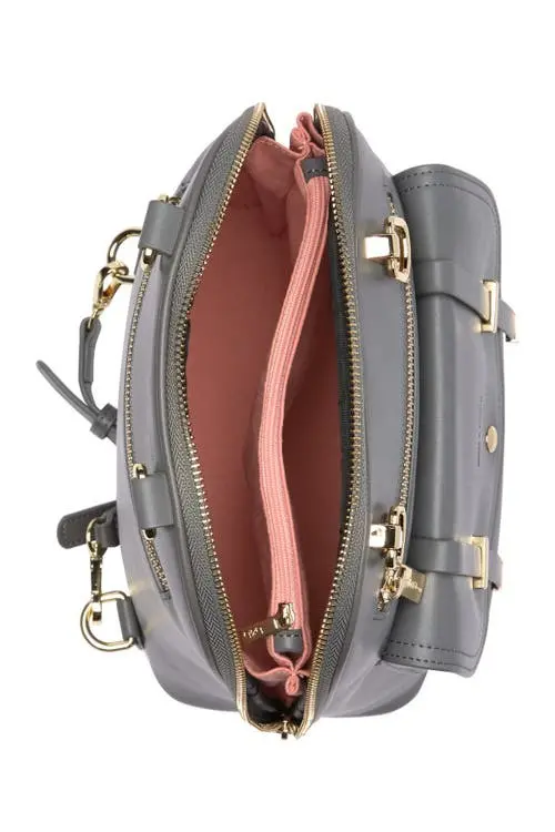 BELLE & BLOOM 5th Avenue Convertible Leather Backpack