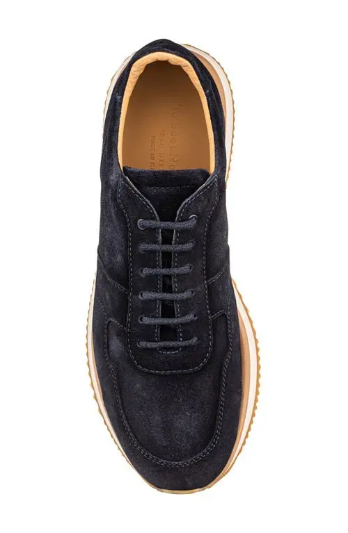 To Boot New York Italian Suede Lace-up Sneakers