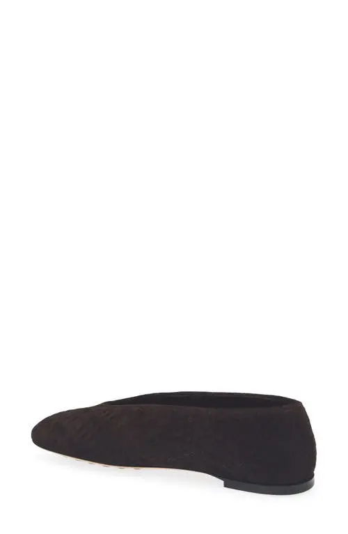 Bottega Veneta Rosa Intrecciato Flat