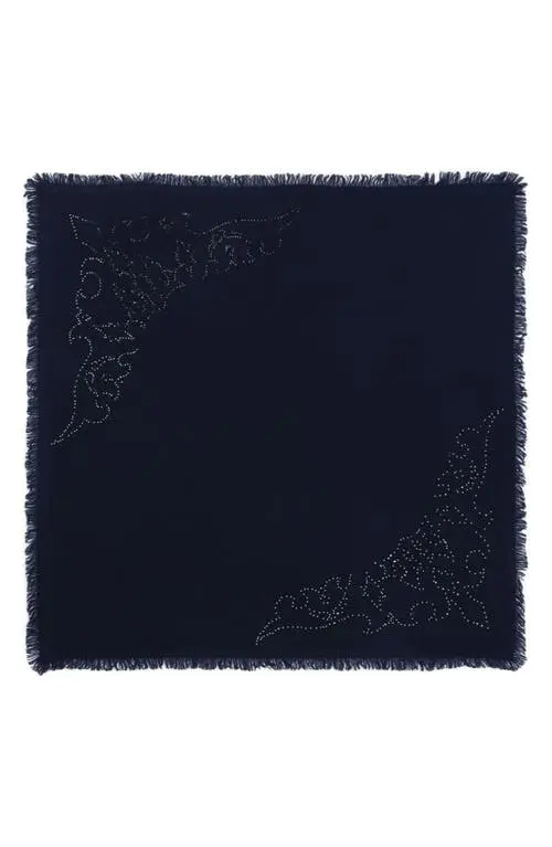 Zadig&Voltaire Stevie Strass Western Cashmere Square Scarf