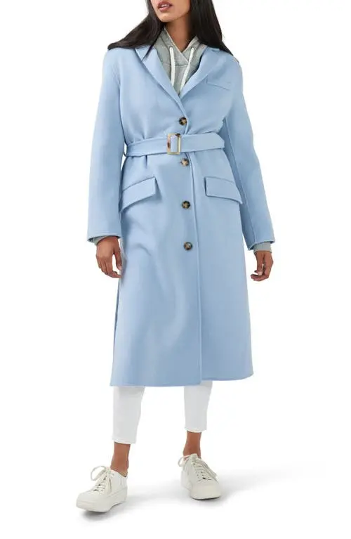 BELLE & BLOOM Skylilght Longline Wool Blend Coat