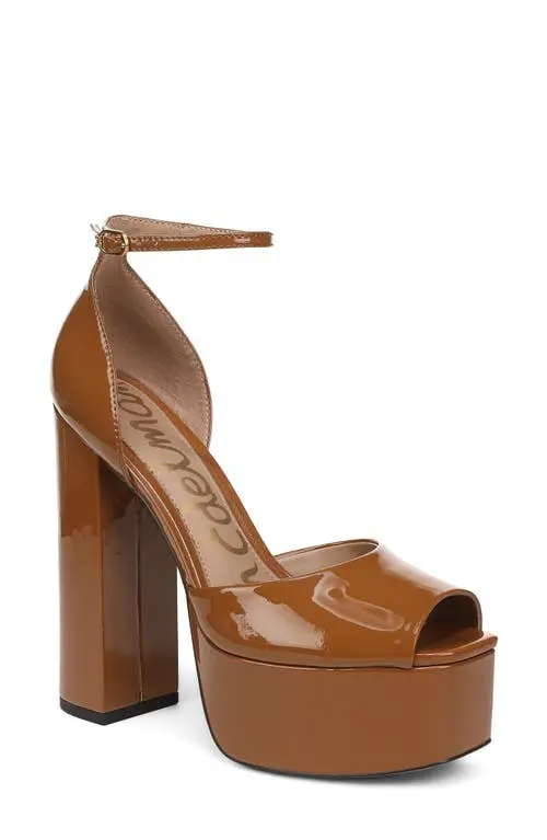 Sam Edelman Kirra Platform Sandal - Dahlia Tan