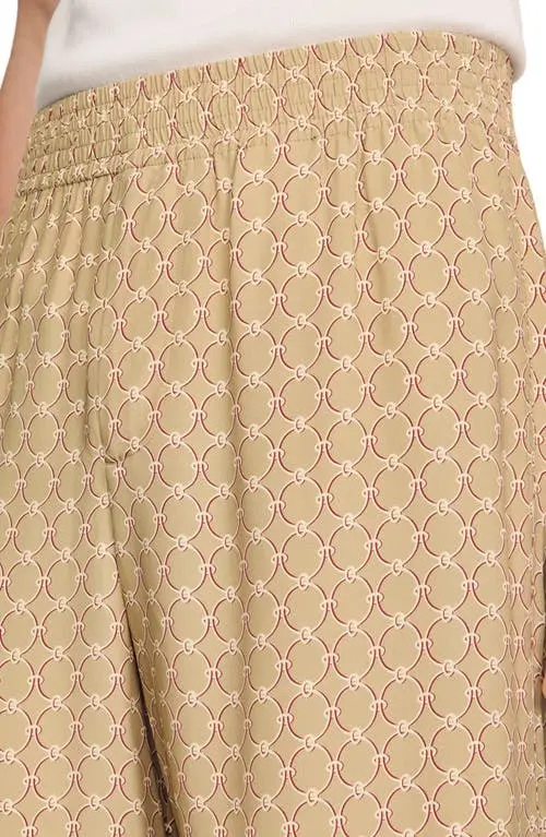 Sandro Link Print Floaty Shorts