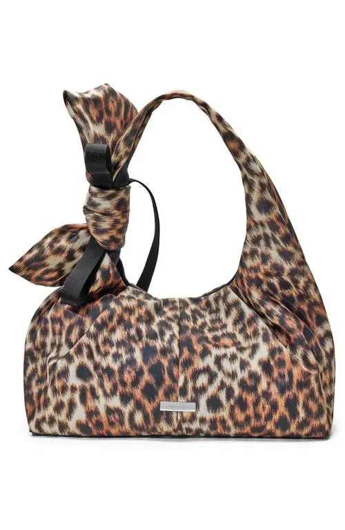 Marc Jacobs The Bow Leopard Nylon Sack Bag