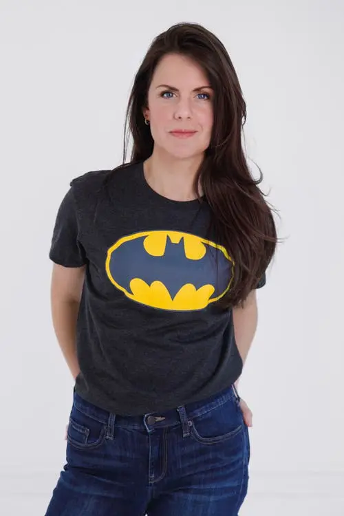 DC COMICS Justice League T-shirt - Batman Slate Grey