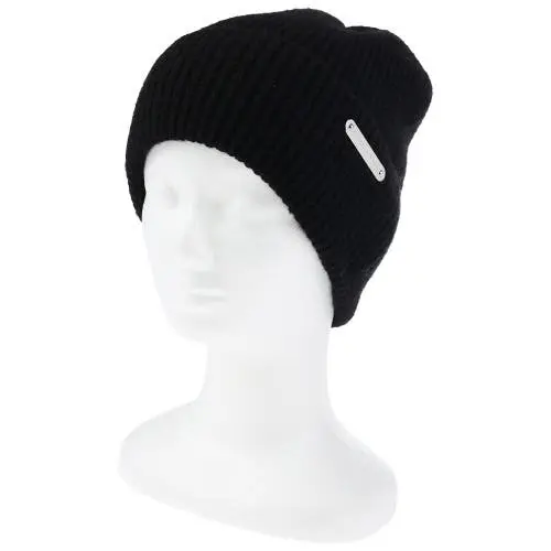 Rebecca Minkoff Rib Knit Cuff Beanie - Black