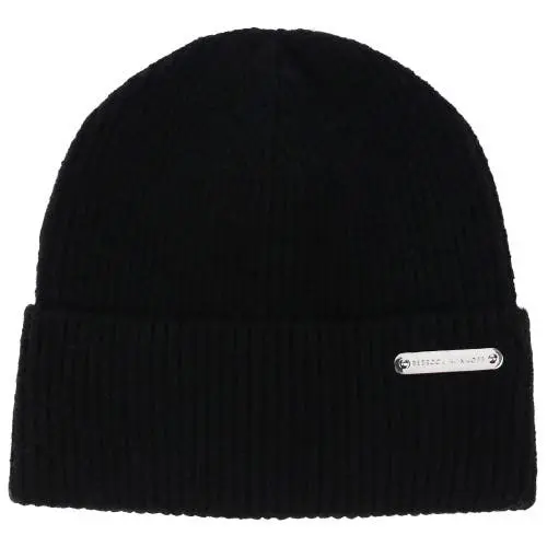 Rebecca Minkoff Rib Knit Beanie - Black