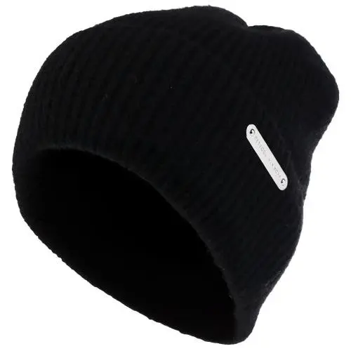 Rebecca Minkoff Rib Knit Beanie - Black