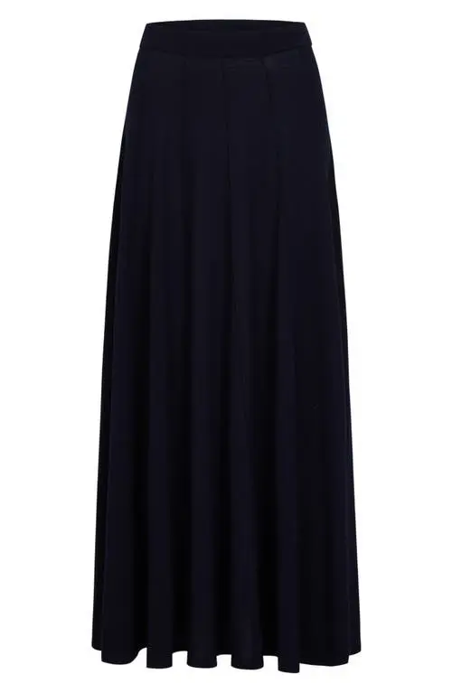 TWP Seamed Wool Maxi Skirt