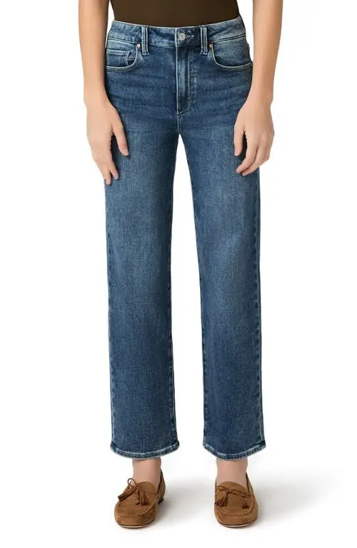 Paige Stevie Seamed Ankle Straight Leg Jeans