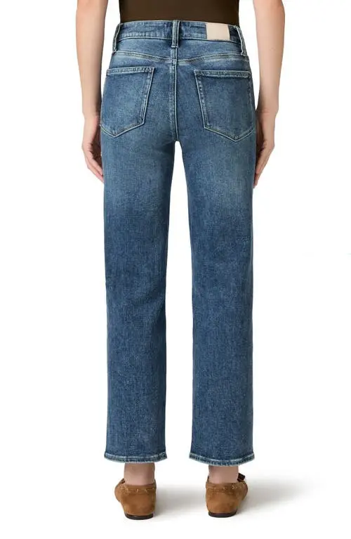 Paige Stevie Seamed Ankle Straight Leg Jeans