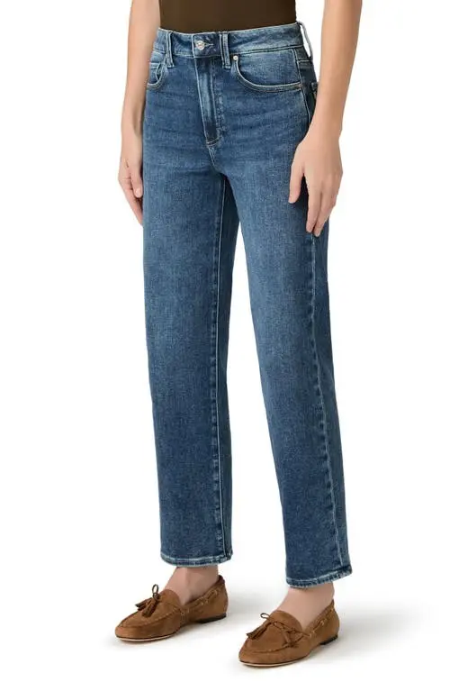 Paige Stevie Seamed Ankle Straight Leg Jeans