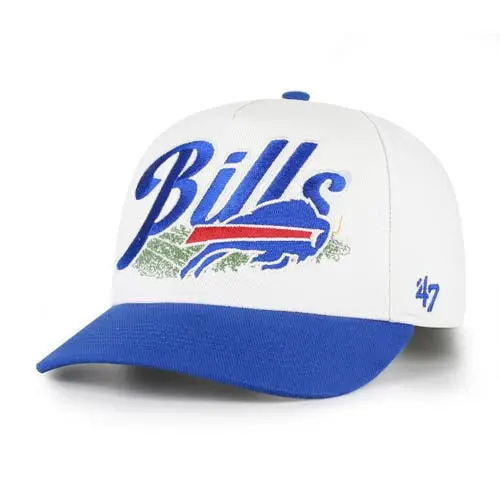 '47 Buffalo Bills Enfield Hitch Adjustable Hat - Cream