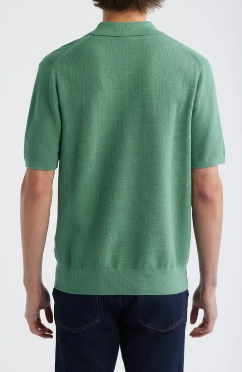 Paul Smith Short Sleeve Organic Cotton Polo Sweater