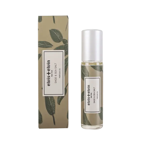 ELVIS+ELVIN Sage & Sea Salt Perfume Oil - Na