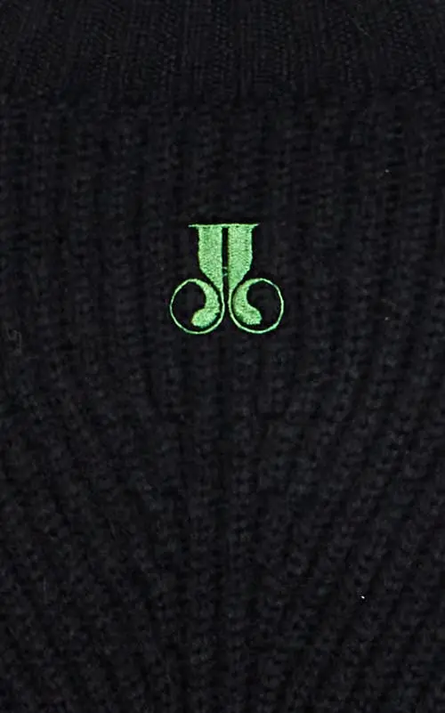 La DoubleJ High Kick Sweater With Feathers