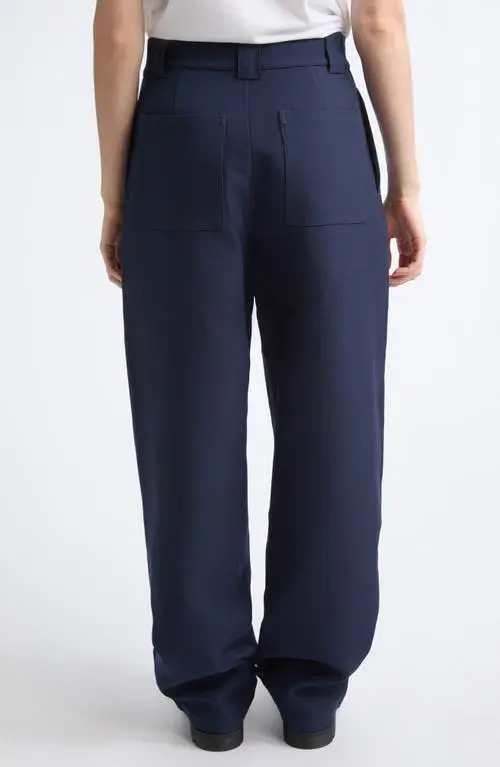 LII Double Faced Wide Leg Trousers
