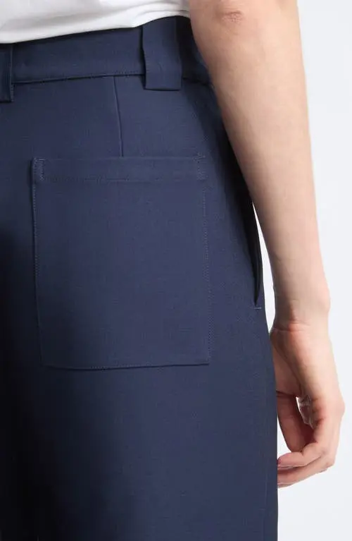 LII Double Faced Wide Leg Trousers