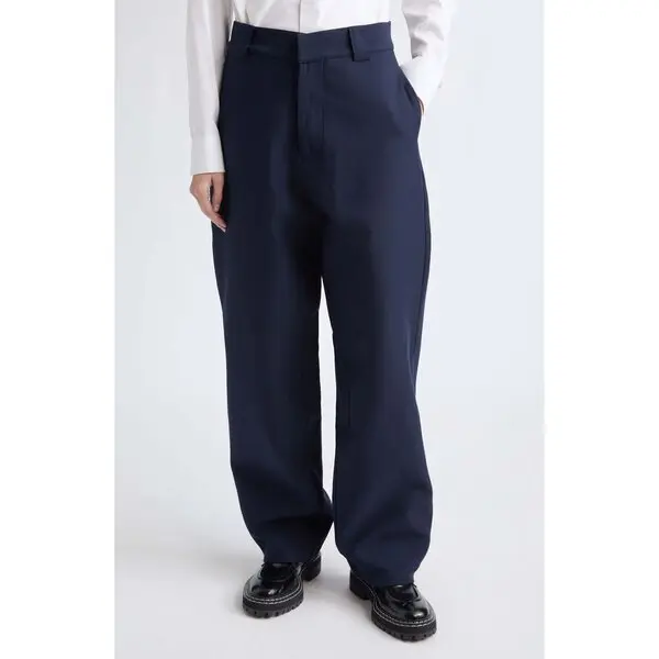 LII Double Faced Wide Leg Trousers