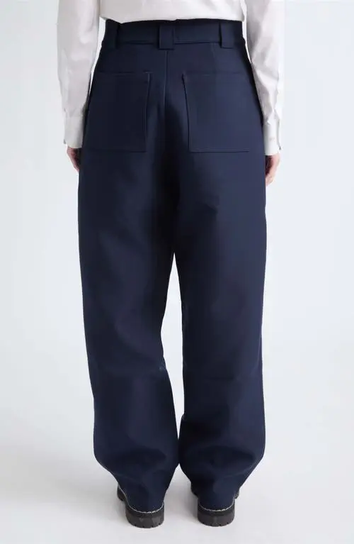 LII Double Faced Wide Leg Trousers
