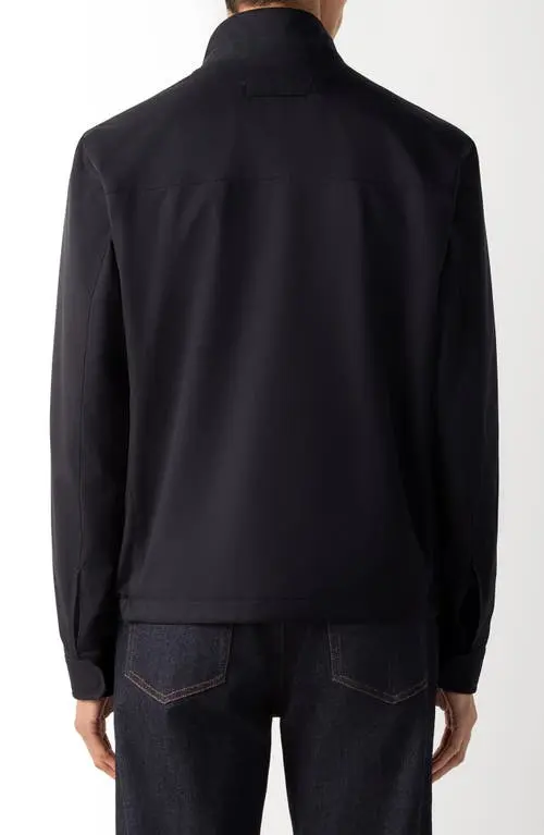 Zegna Motorin Water Repellent Microfiber Jacket