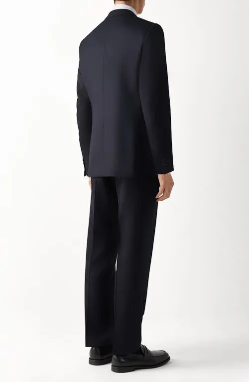 Zegna Wool Suit - Navy Blue