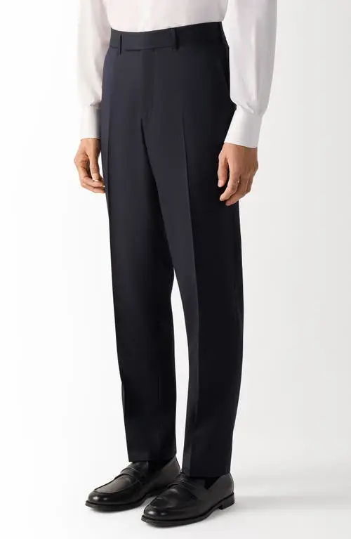 Zegna Wool Suit - Navy Blue