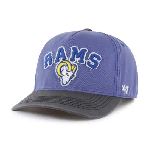 '47 Los Angeles Rams Calderwood Well Worn Hitch Adjustable Hat