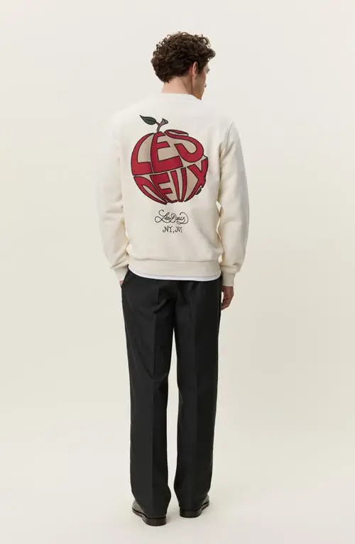 LES DEUX Orchard Graphic Sweatshirt