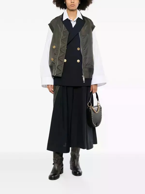 Sacai Hybrid Cargo-pocket Skirt