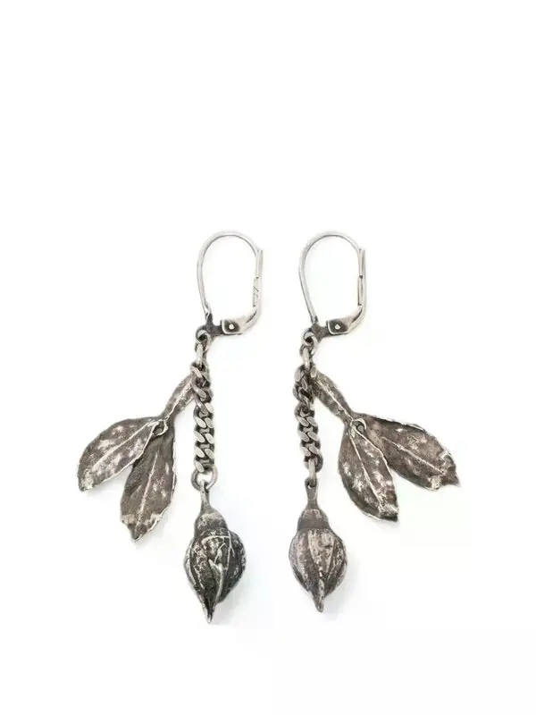 Werkstatt:München Rosebud Chain Earrings