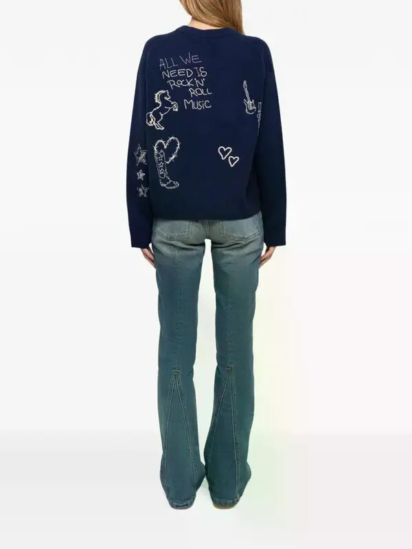 Zadig&Voltaire Markuz Jumper 100% Cashmere