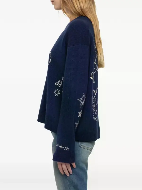 Zadig&Voltaire Markuz Jumper 100% Cashmere