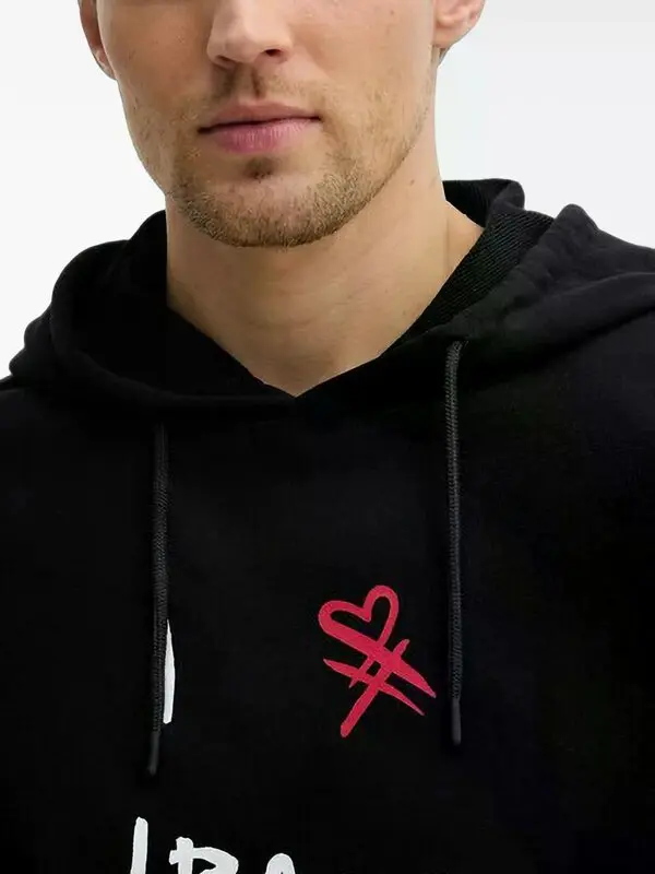 BENETTON Chest Graphic Hoodie