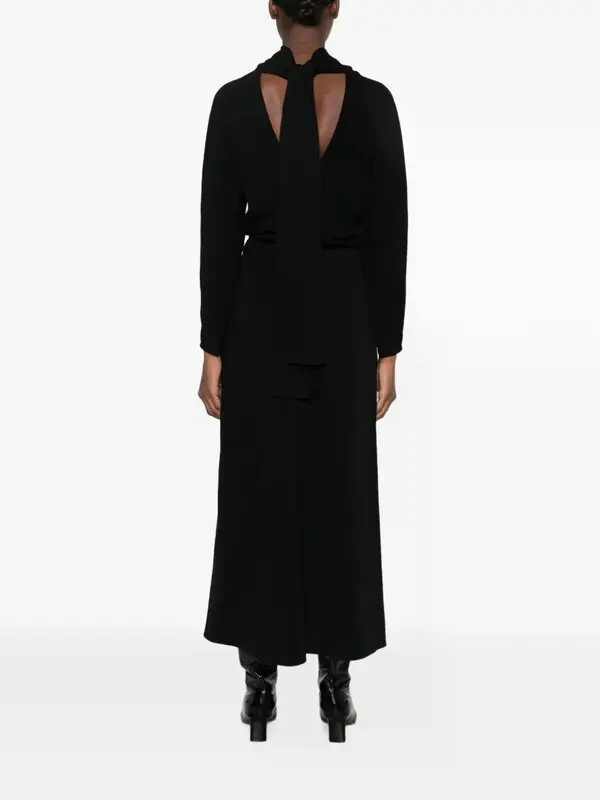TOTEME Slouch-waist Scarf Maxi Dress