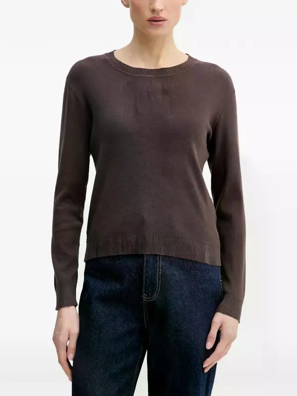 BENETTON Ribbed Crew Neck Sweater