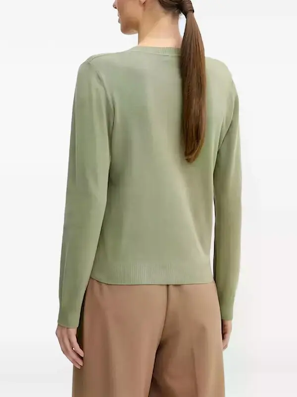 BENETTON V-neck Knitted Sweater