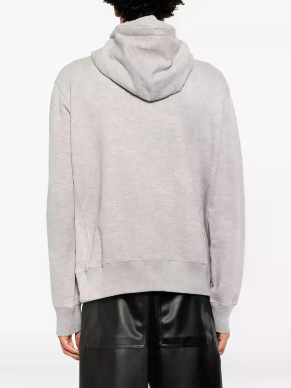 DOVER STREET MARKET Marl-effect Drawstring Hoodie