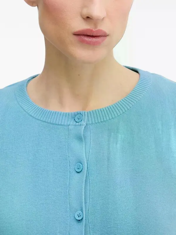 BENETTON Cotton Cardigan - Blue