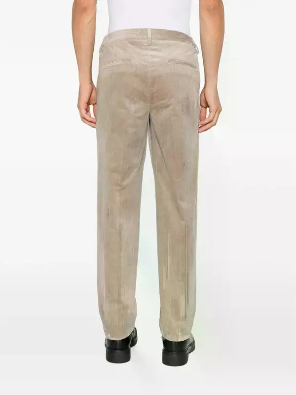 PROFUOMO Pleated Corduroy Trousers