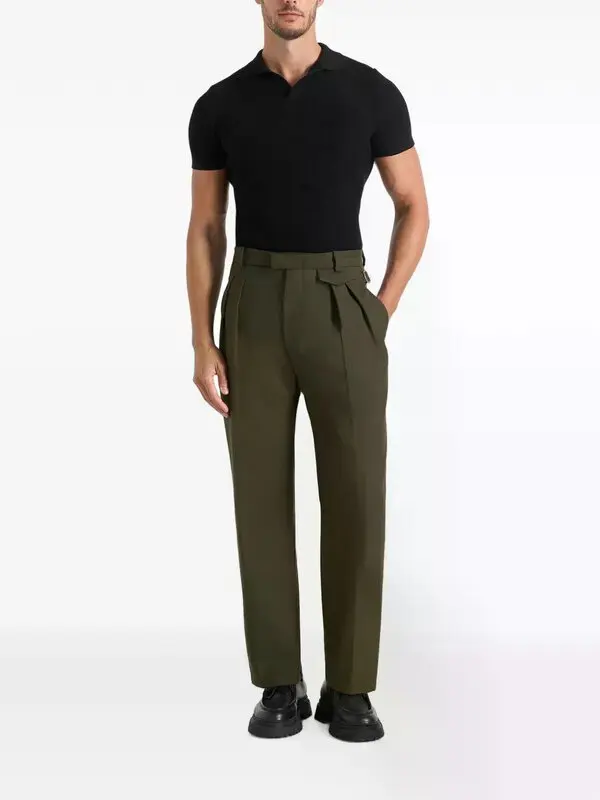 Manière De Voir Pierre Twin Pleat Tailored Trousers