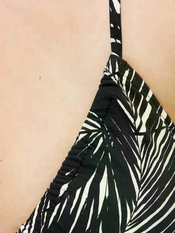 Michael Kors Palm-leaf Print Bikini