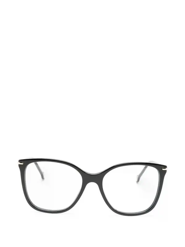 Carolina Herrera Square-frame Glasses - Black