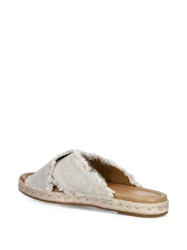 Michael Kors Frayed Crossover-strap Sandals