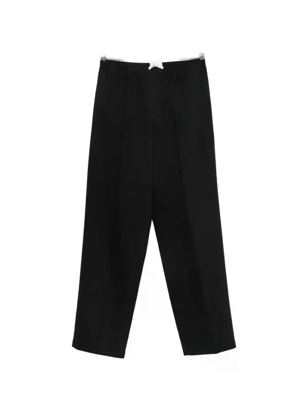 CELLAR DOOR Ezio Tapered Trousers - Black