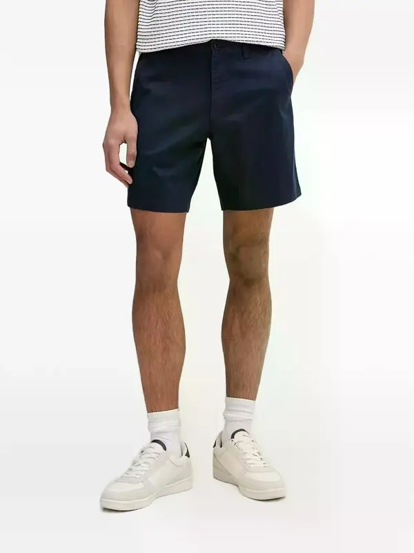 Michael Kors Stretch Cotton Shorts - Blue