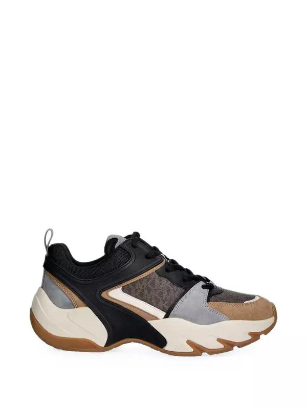 Michael Kors Mixed-media Chase Sneakers