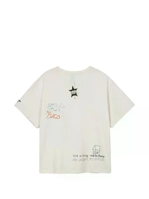 PROTOCOL INDEX Hand-drawing Washed T-shirt