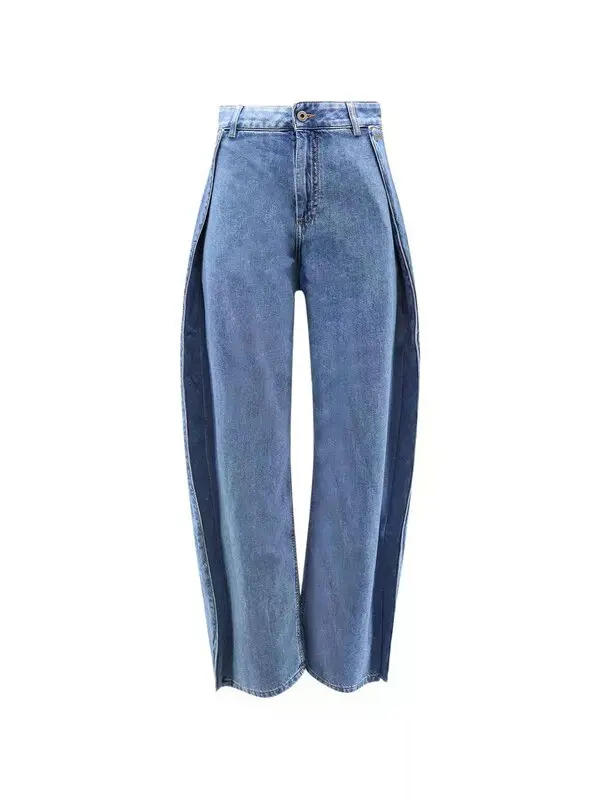 Loewe Asymmetrical Straight-leg Jeans - Blue