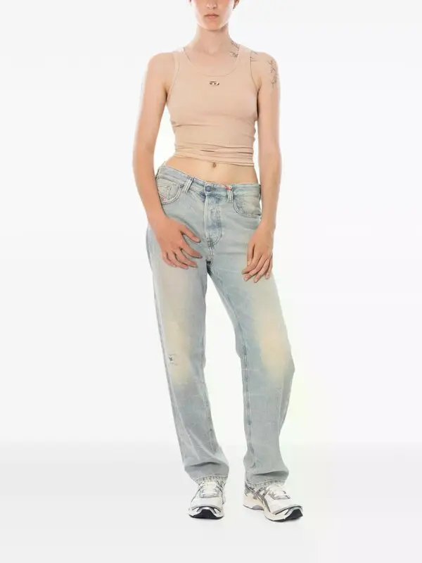 DIESEL® Crop Top With Wrap-around Laces